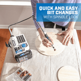 HART 20-Volt Cordless Rotary Tool with 33 Accessories (Battery Not ...