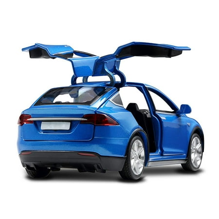 Scale Alloy Cars for Tesla 1:32 Toy Model SUV Car Sound & Light Toy,6 ...