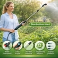 Electric Sprayer Wand Telescopic 23.6 33.9 Inch Battery Powered 3 Spray ...