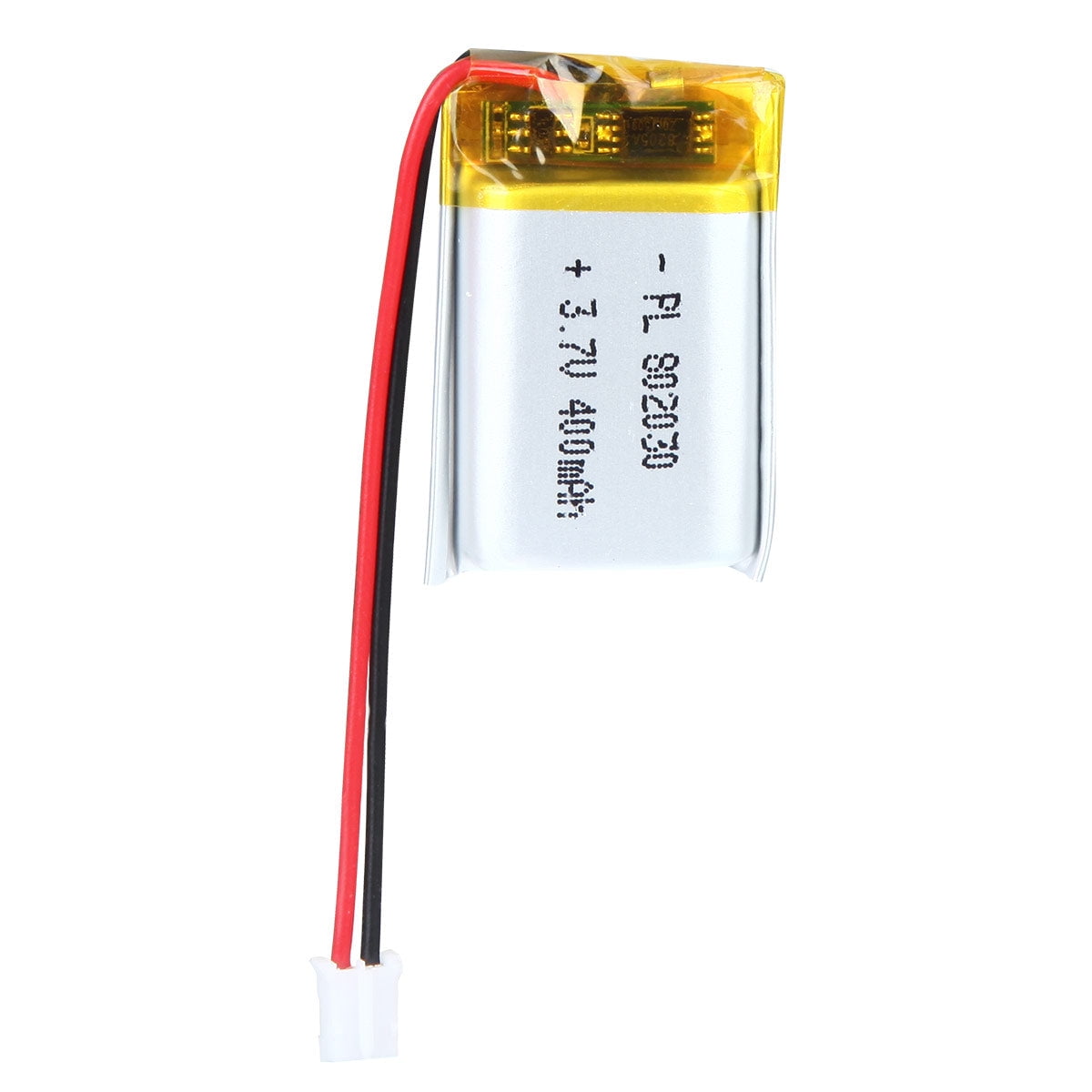 YDL 3.7V 400mAh Battery 802030 Lithium Polymer Ion Rechargeable Li-ion ...