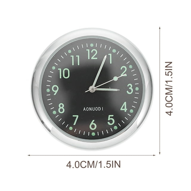 Stick On Clock Decorative Car Clock Metal Car Clock Digital Car Clock ...