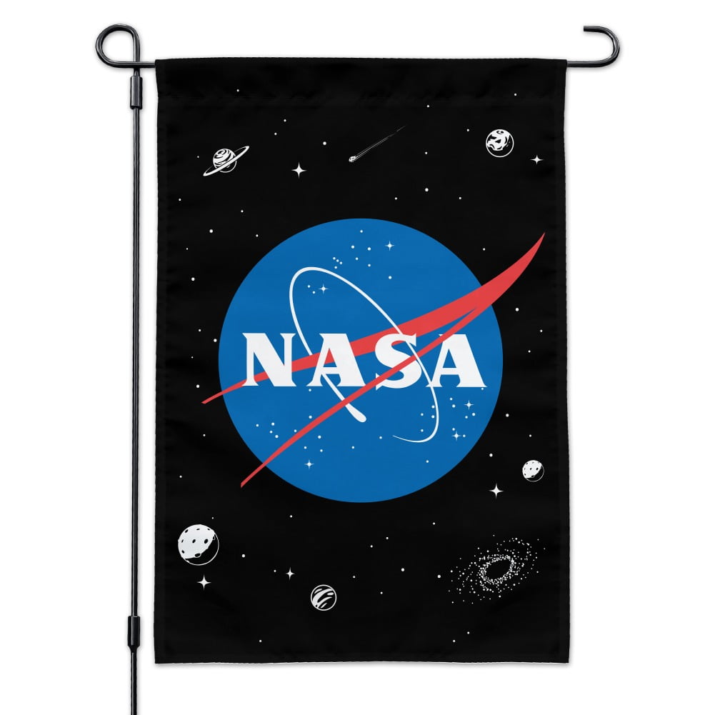 NASA Official Meatball Logo Garden Yard Flag - Walmart.com