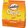 Goldfish Cheddar Cheese Crisps, Baked Snack Size Chip Crackers, 6.25 oz ...