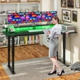 DWVO 70.8" W Home Office Electric Height Adjustable Standing Desk, L ...