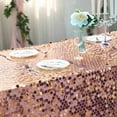 BalsaCircle 90" x 156" Big Payette Sequin Tablecloth Gold - Walmart.com