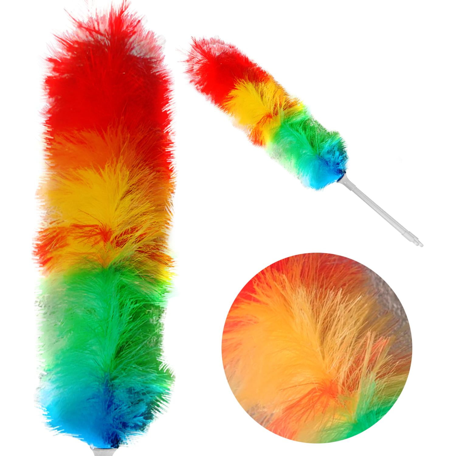Plumero De Fibra Sintetica De Colores 2pz | Walmart en línea