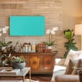 Aqua Green TV Dust Cover 24 Inch, Green Solid Color Computer Monitor ...