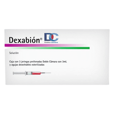 Dexabión DC solución 2 jeringas prellenadas con 3 ml | Walmart en línea
