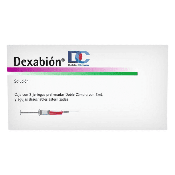 Dexabión DC solución 3 jeringas prellenadas con 3 ml | Walmart en línea