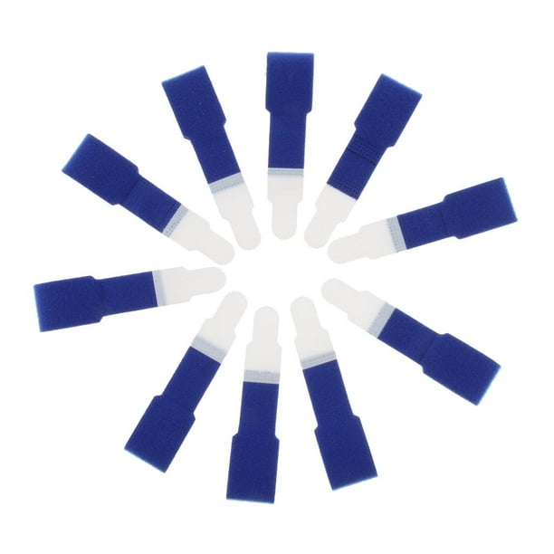 10 Pieces Rubber Toes Separators Straighteners Stretchers For Foot Care ...