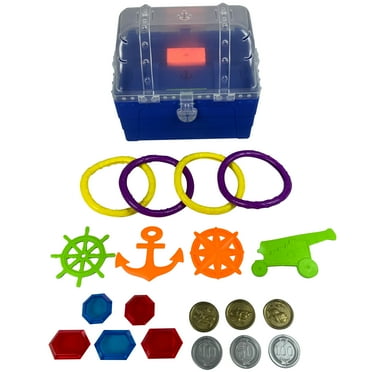 Banzai 4 Piece Water/Pool Toy Dive Set - Precious Dive Gems - Walmart.com