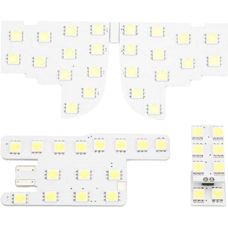 Car Dome Reading Light Panel, 4PCS Car Inner Dome Reading Light Board ...