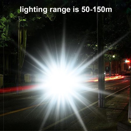 Flashlight 200LM Outdoor COB LED Camping Torch Flashlight COB LED ...