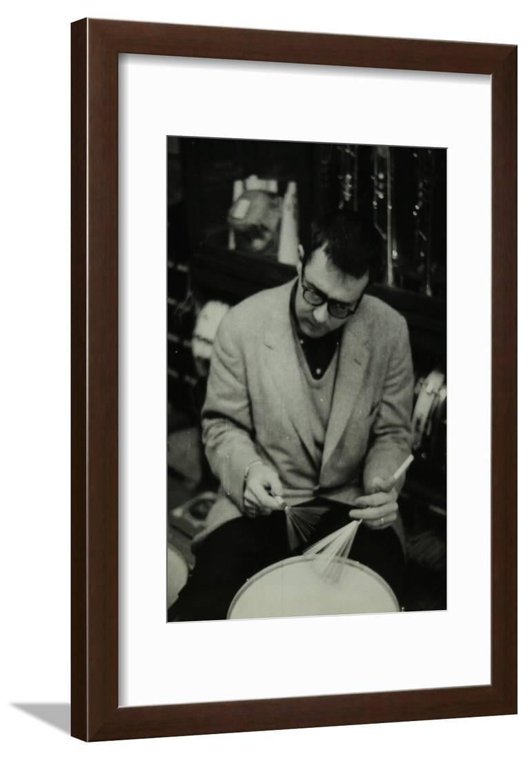 Joe Morello, Drummer with the Dave Brubeck Quartet, 1950S Framed Print ...