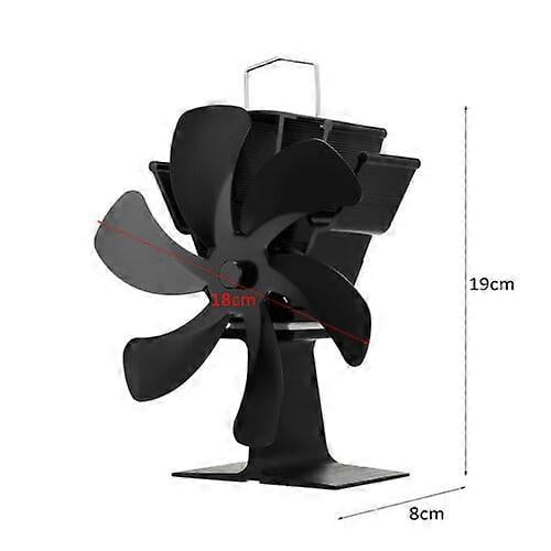 Click here for Muchongchong Home Heat Powered Stove Top Fan 5/6 B... prices