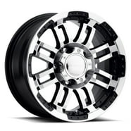 Vision D Window 16x8 8x165.1 -6et Gloss Black Wheel - Walmart.com