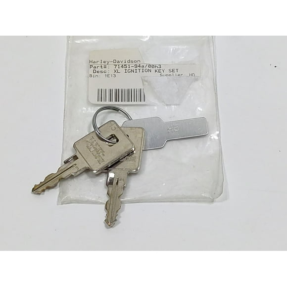 Harley Davidson Replacement Key
