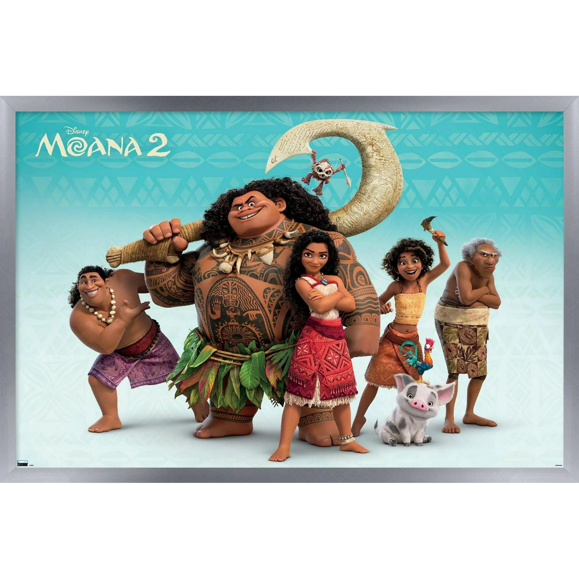 Click here for Trends International Disney Moana 2 - Group Wall P... prices