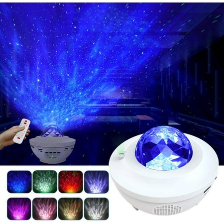 LED Projector Starry Sky Lamp with Remote Control Starry Star Moon ...
