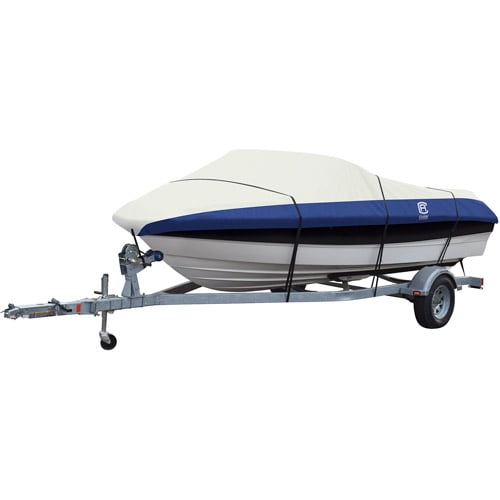 Classic Accessories Lunex RS-2 Heavy Duty Boat Cover with Support Pole ...
