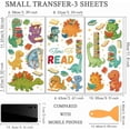1 Set 3 Sheets 3 Styles Waterproof Decorative Stickers Self Adhesive ...