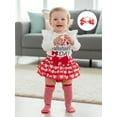 BemeyourBBs My First Valentines Day Baby Girls Outfit Long Sleeve ...
