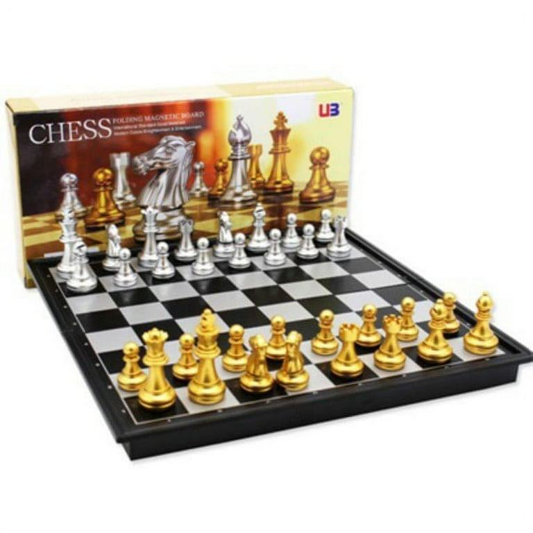 Gold And Silver Chess Set