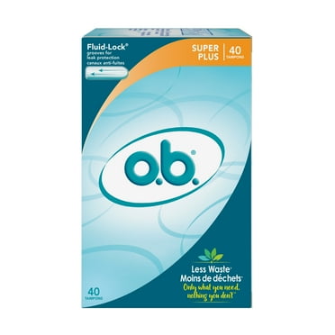 6 Pack - O.B. Super Tampon, Original 40 ct - Walmart.com