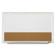Quartet Standard Combination Whiteboard/Cork Bulletin Board, 3' x 2 ...