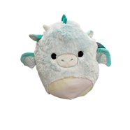 Squishmallows FuzzAMallows 16'' Bubba Purple Cow - Large Ultra Soft ...