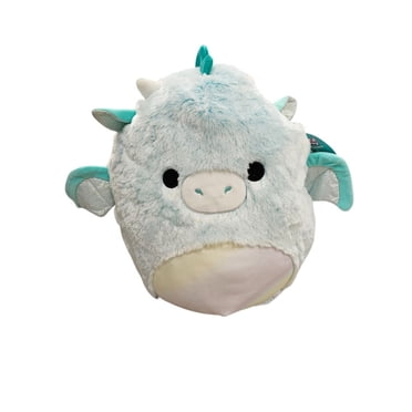 Squishmallows FuzzAMallows 16'' Bubba Purple Cow - Large Ultra Soft ...