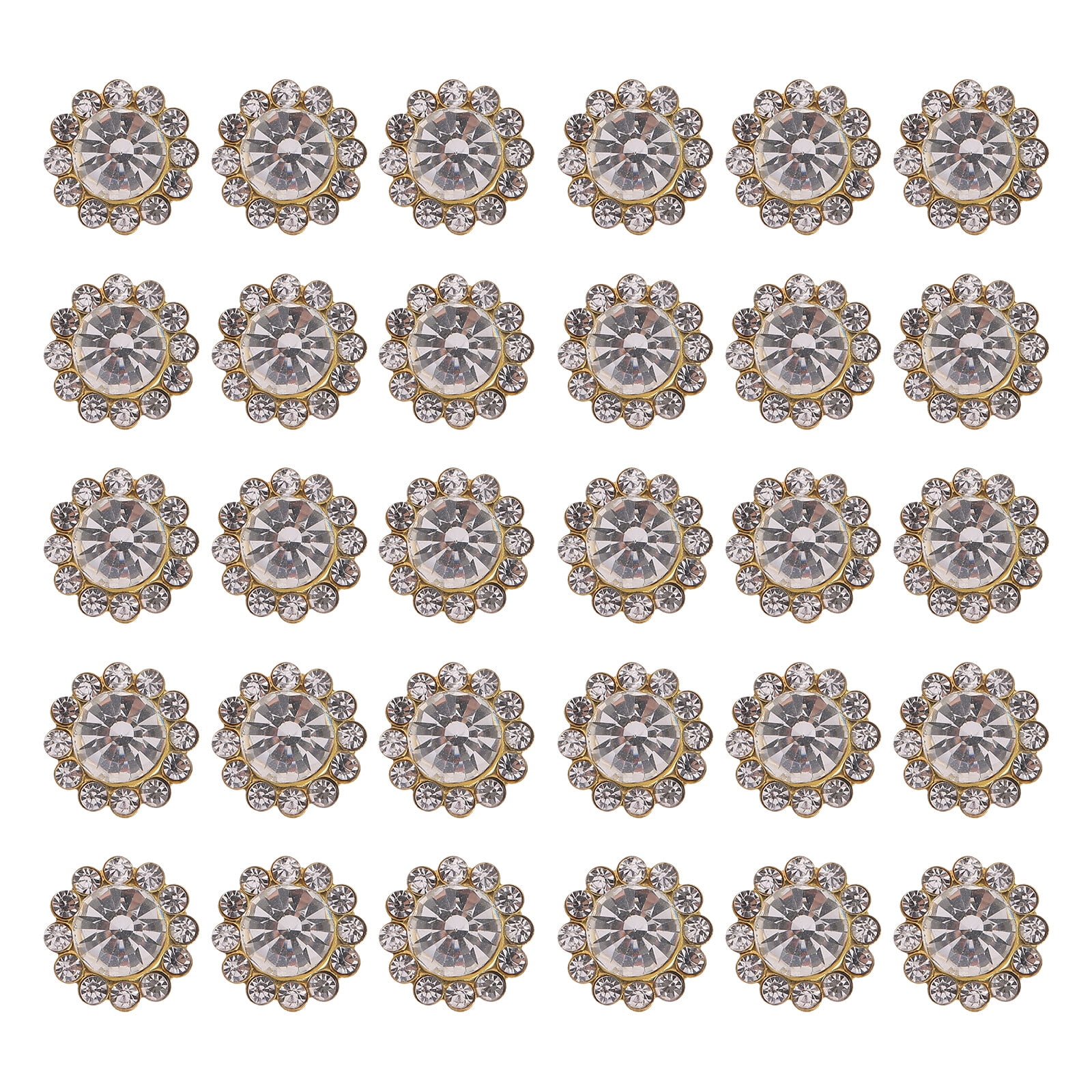 Click here for Frcolor Sewing Buttons Sunflower Sew On Rhinestone... prices