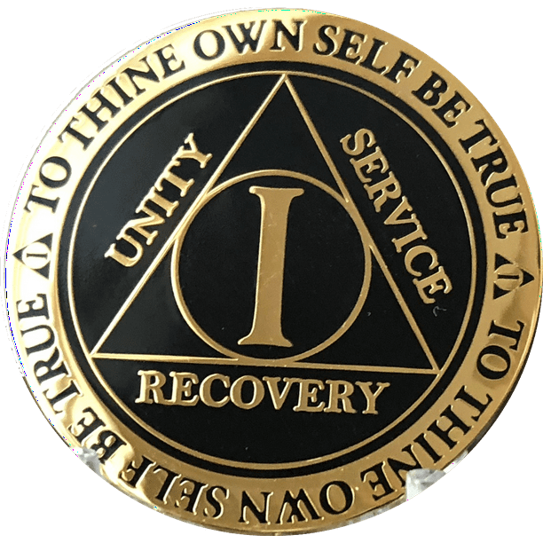 1 Year Sobriety Chip
