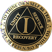 1 Year Sobriety Chip