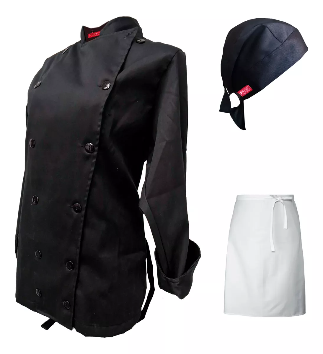 Paquete Filipina Gorro Y Mandil De Chef Para Mujer | Walmart en línea