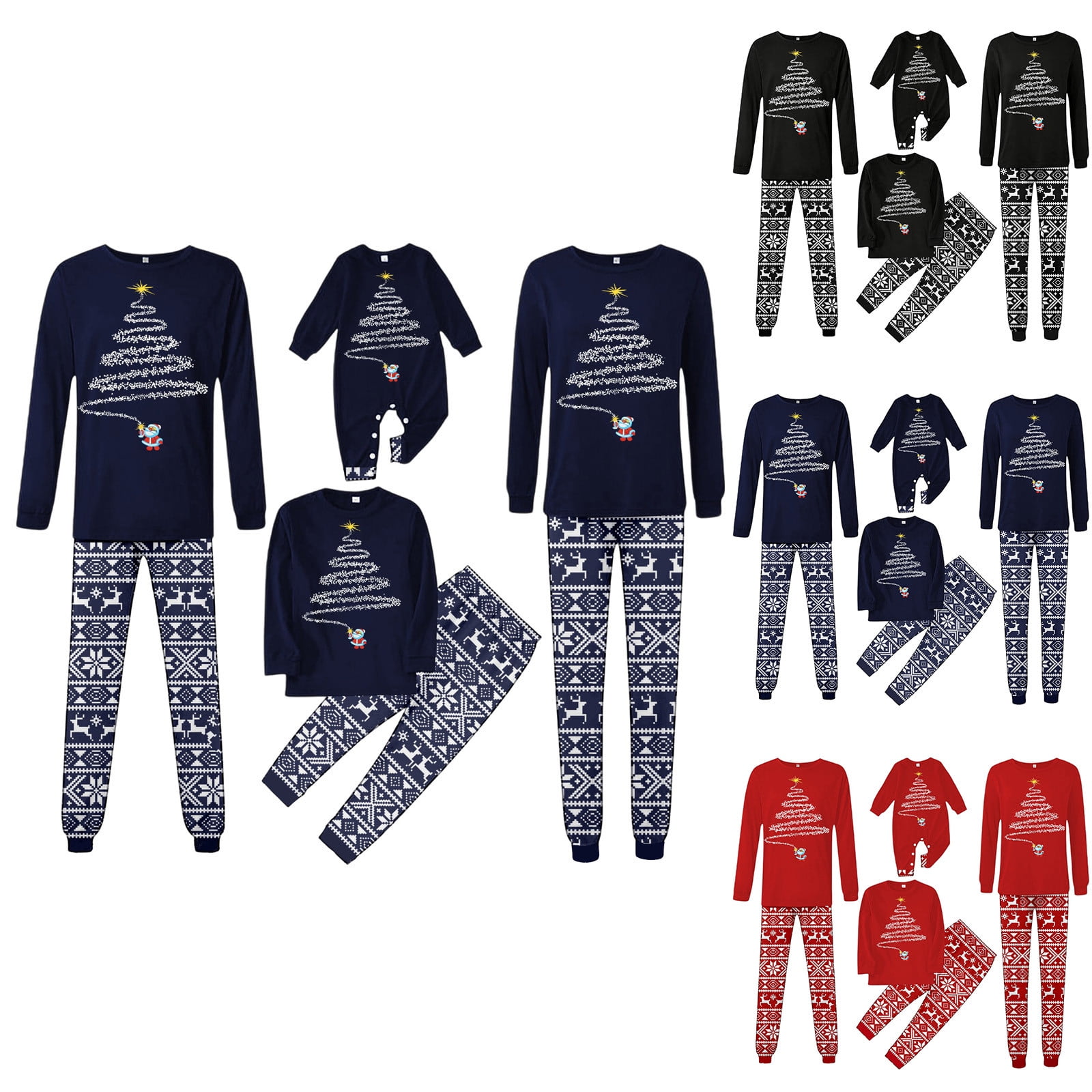 Click here for Zhanying Matching Christmas Pajamas For Family Wit... prices
