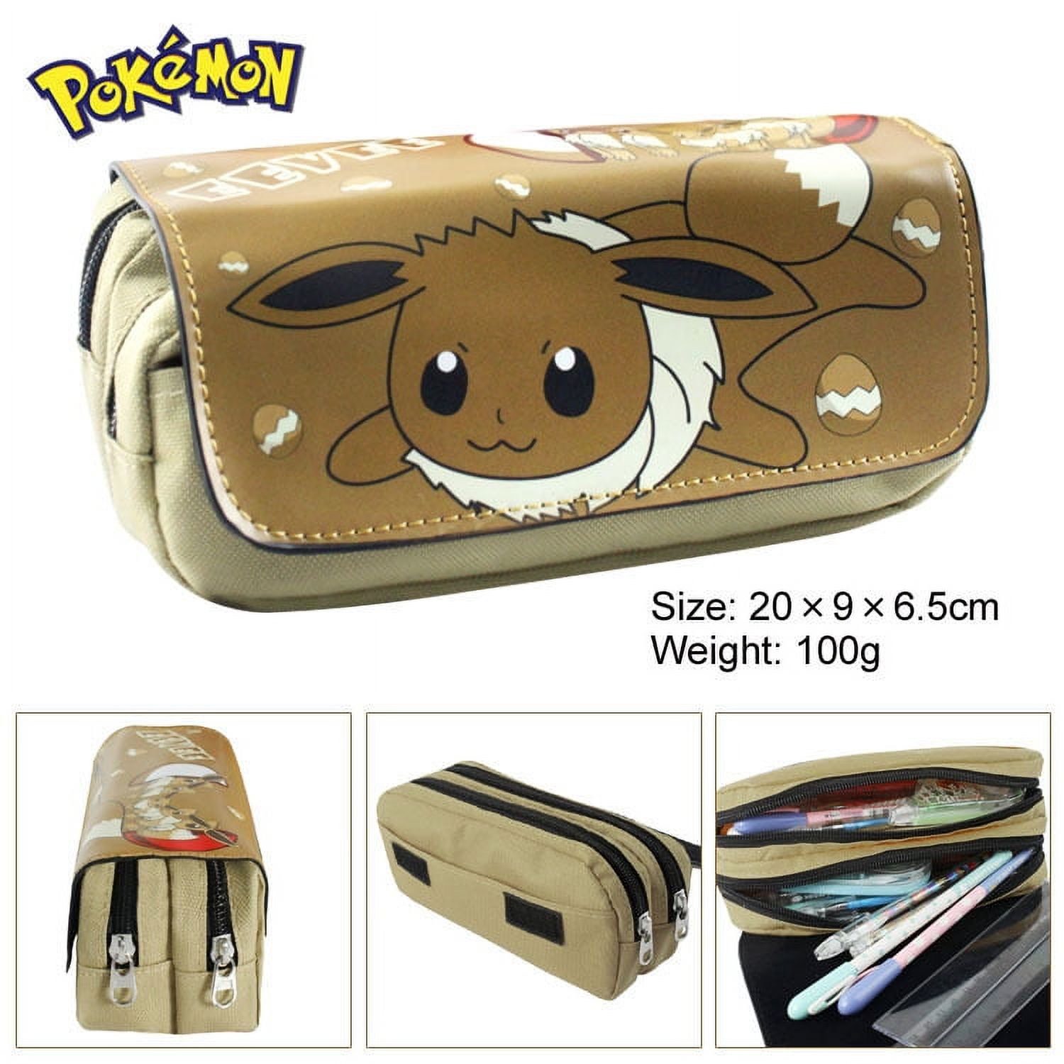 Click here for Calisansan Pokemon Pikachu Pencil Case  Black  1 C... prices