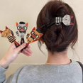 Cartoon Twist Hair Clips Cute Acrylic Hair Claw For Women Girls Acces ...