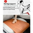 Car Seat Extender Leg Support Cushion,Automobile Extended Leg Rest Car ...