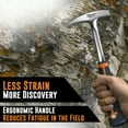 Mutt Tools 22oz Professional Rock Hammer - Geology Pick for ...