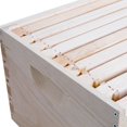 Stoney Acres Beekeeping Beehive Box, 8 Frame Deep Assembled Super or Brood Honeybee Hive Box ...