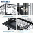 Prevue Pet Products Black Metal Feisty Ferret Home Cage 485 - Walmart.com