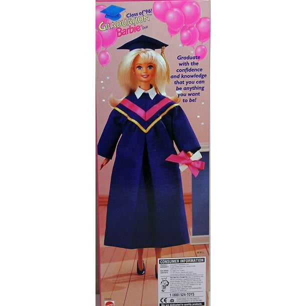 MUÑECA DE GRADUACIÓN BARBIE ¡ EDICIÓN ESPECIAL w Blue MORTARBOARD Cap ...