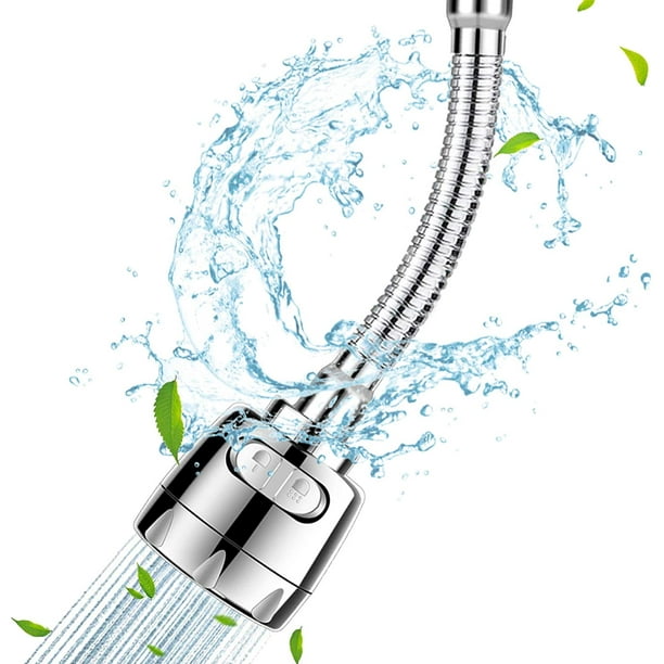 Moveable Kitchen Faucet Aerator Sink Tap 360? Swivel Faucet Sprayer ...