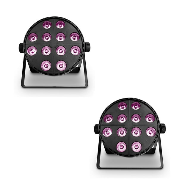 Juego De 2 Cañones Led ALIEN PRO PAR 12x10 RGBUV 4 En 1 AlienPro PAR ...