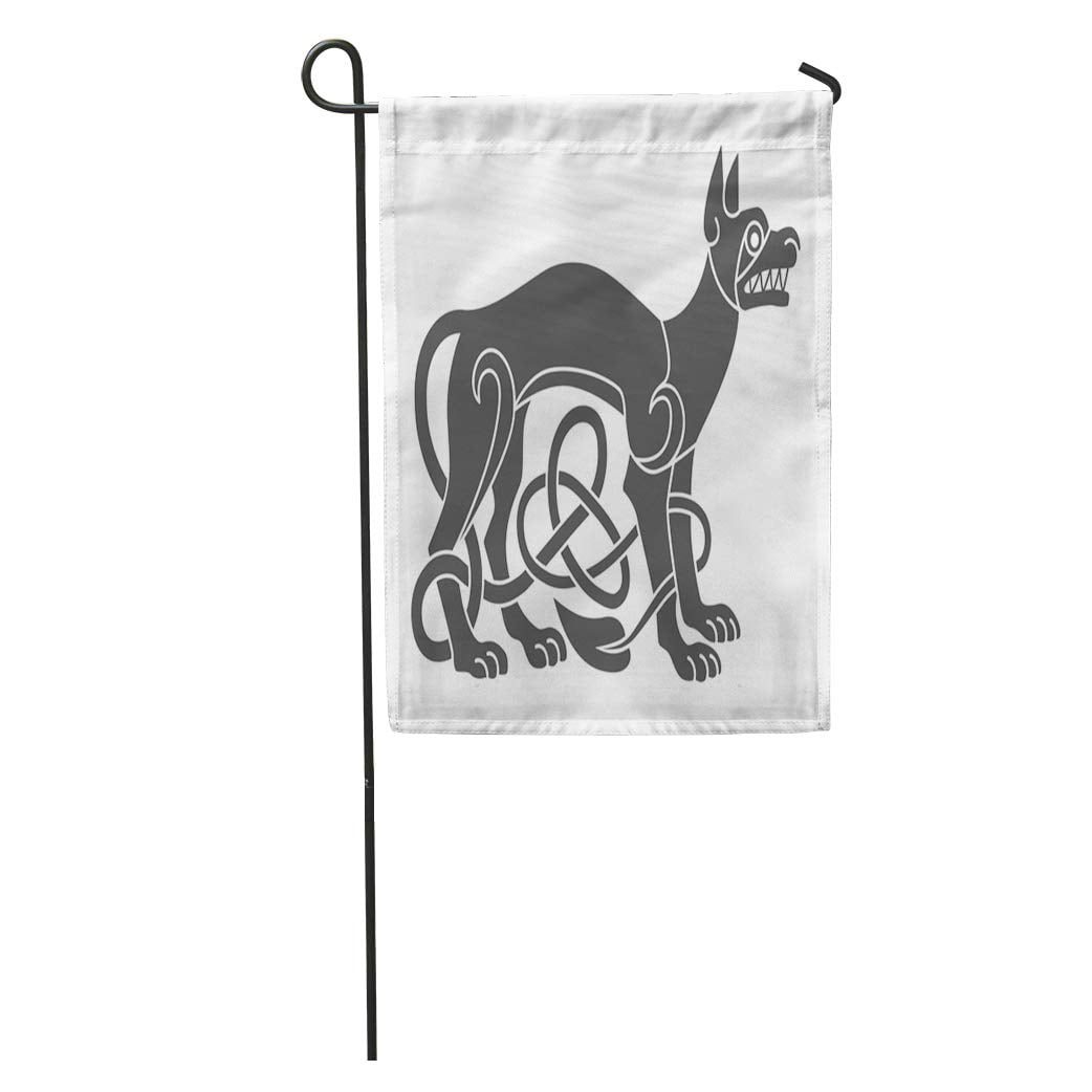 Ancient Celtic Wolf Symbol