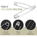 Mr. Pen- Safety Pins, 5 Inch, 5 Pack, Silver, Safety Pin, Safety Pins ...