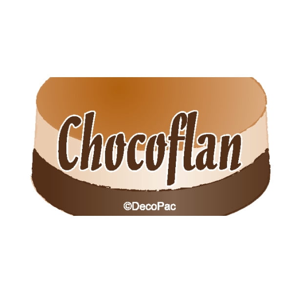 Chocoflan Sticker Stickers, Labels & Tags Stickers etna.com.pe