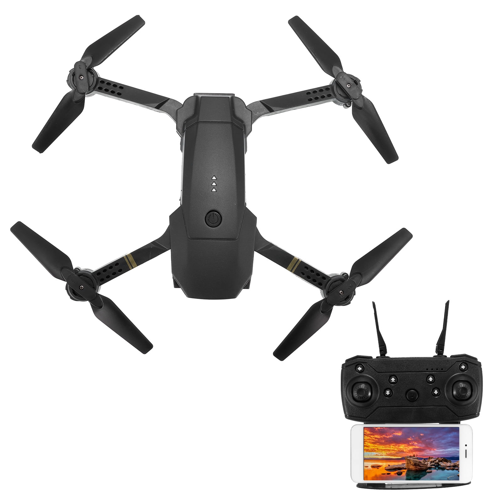 E58 4K Quadcopter Drone High Definition Remote Control Drone Foldable Drone 600mAh 2.4G Camera ...
