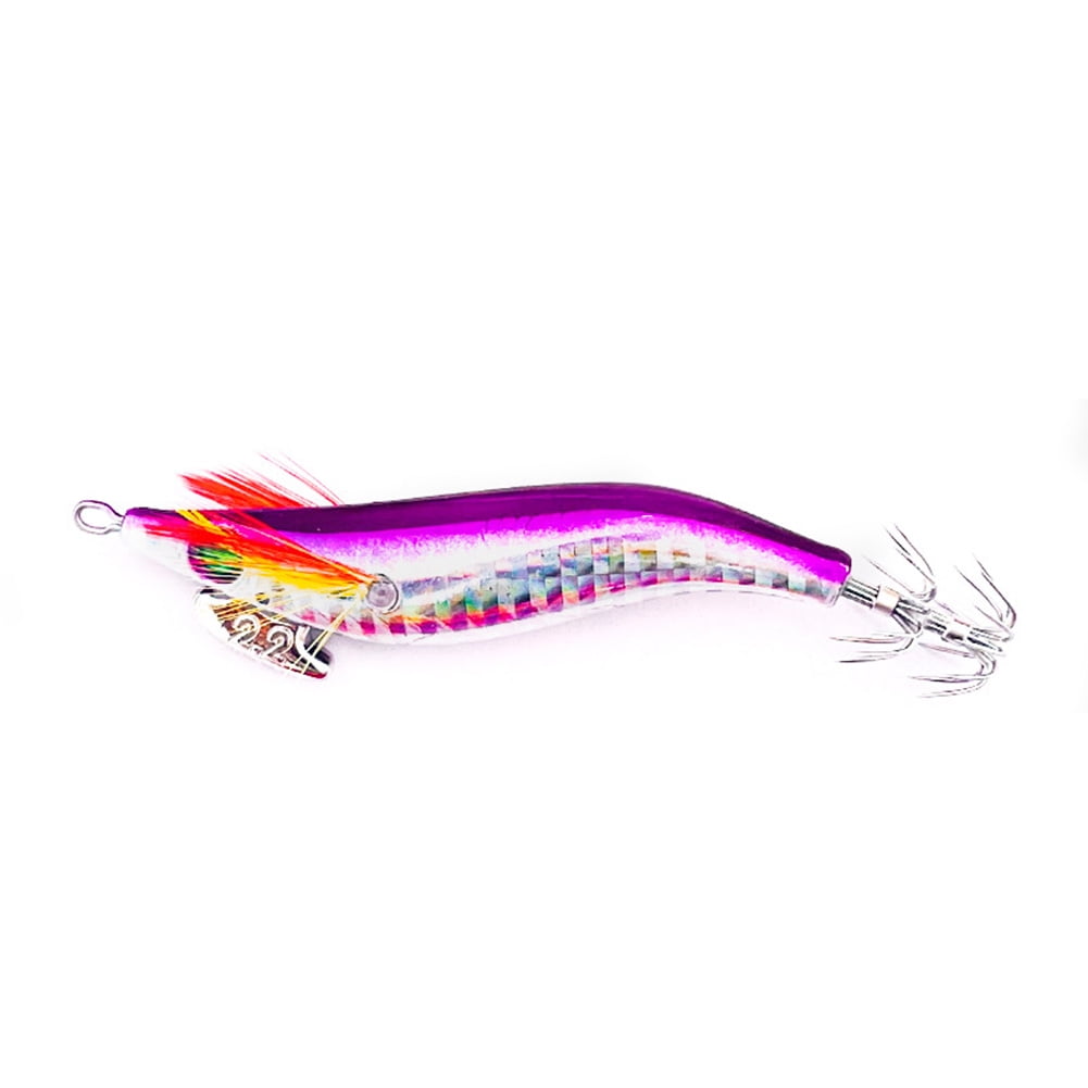 Lure calamar de pesca luminosa gamillas artificiales cebos de jigging ...